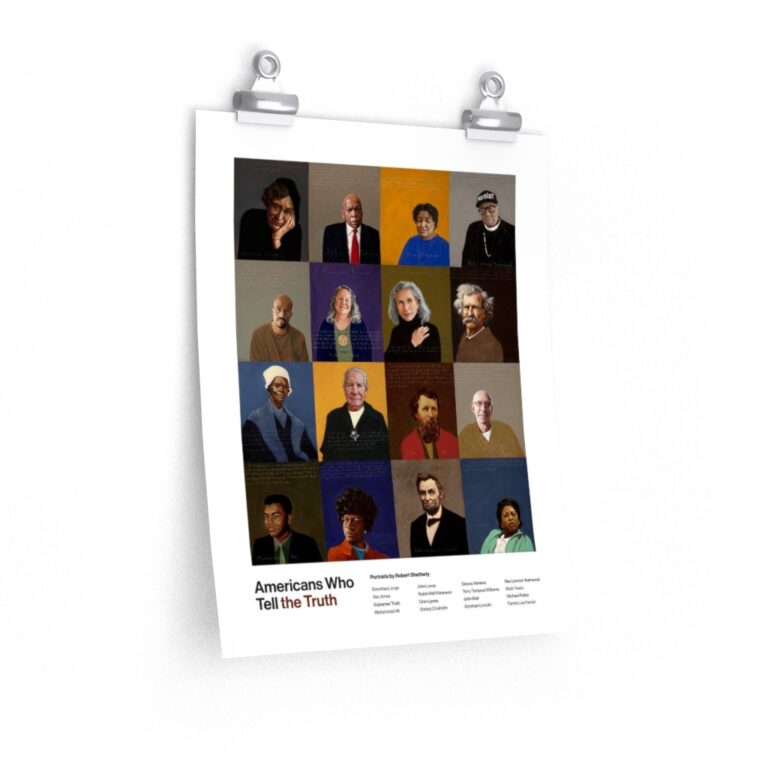 Truth Tellers Series 11X14 Poster - Americans Who Tell The Truth